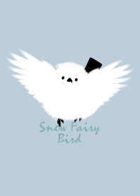 Snow Fairy -Bird- 13 – LINE theme | LINE STORE