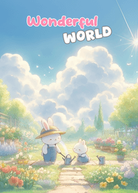 my wonderful world 37 – LINE theme | LINE STORE