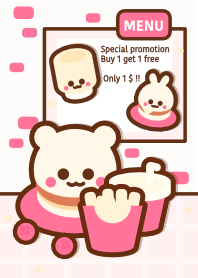 Pink fast food 5 :) – ธีม LINE | LINE STORE